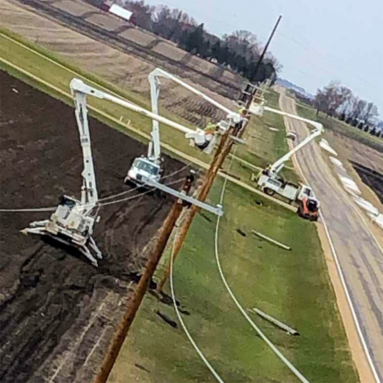 Overhead and Underground Distribution | Highline Construction, Inc | MN
